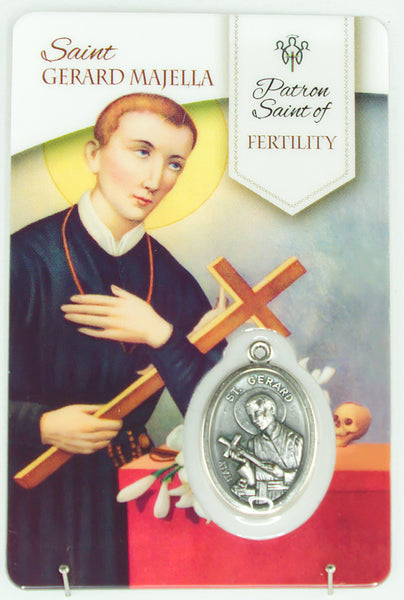 Prayer Card - Saint Gerard Majella | New Norcia Museum Gift Shop