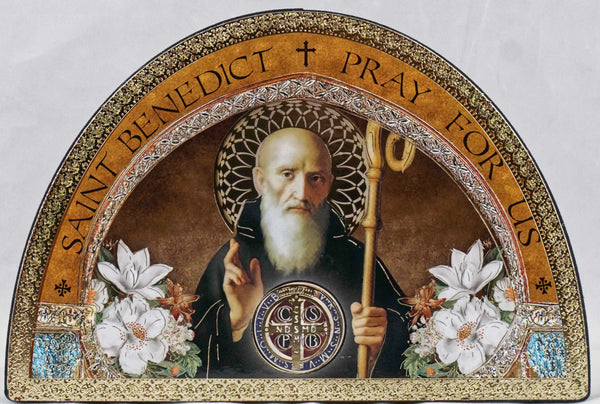Arch Icon Saint Benedict | New Norcia Museum Gift Shop